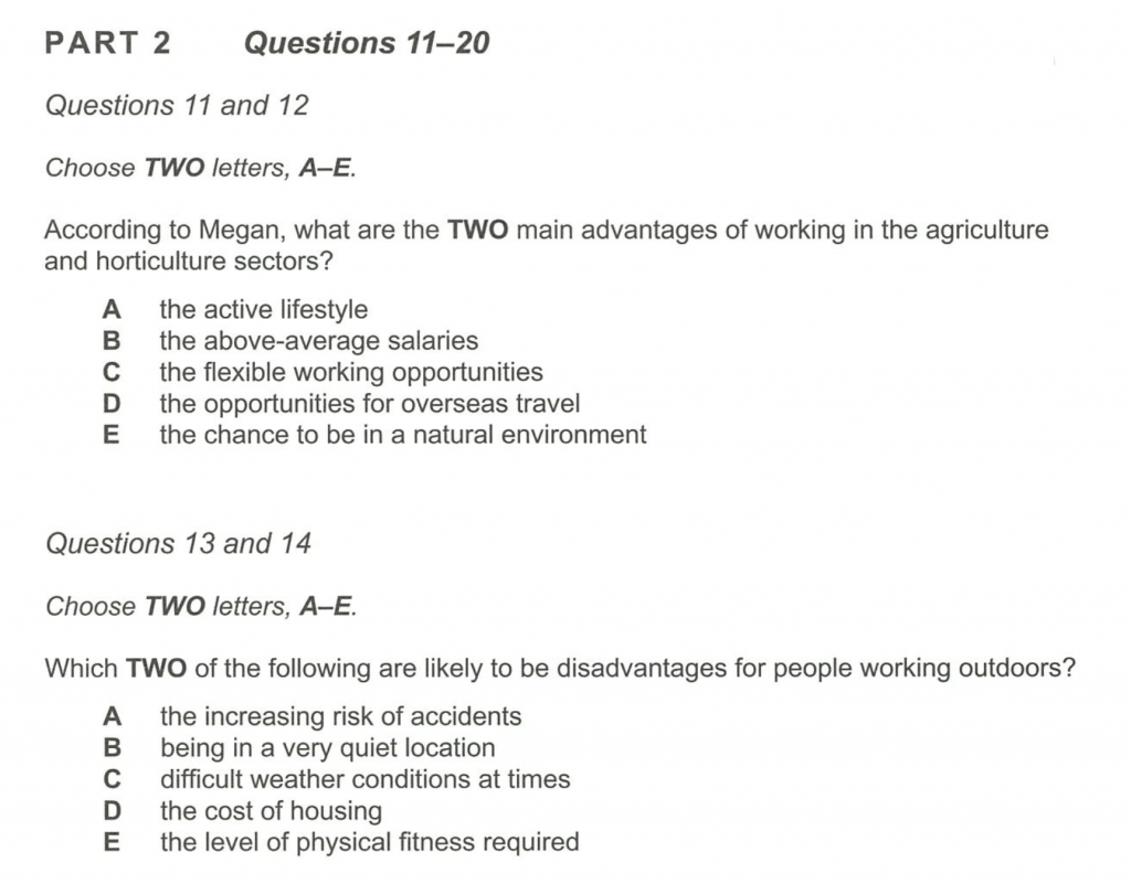 IELTS Listening Multiple Multiple Choice My IELTS Classroom Blog IELTS Listening Multiple Multiple Choice My IELTS Classroom Blog